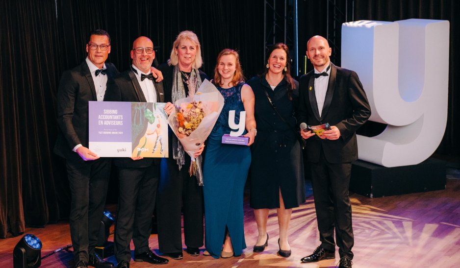 Sibbing winnaar Yuki Fast Growing Award 2025